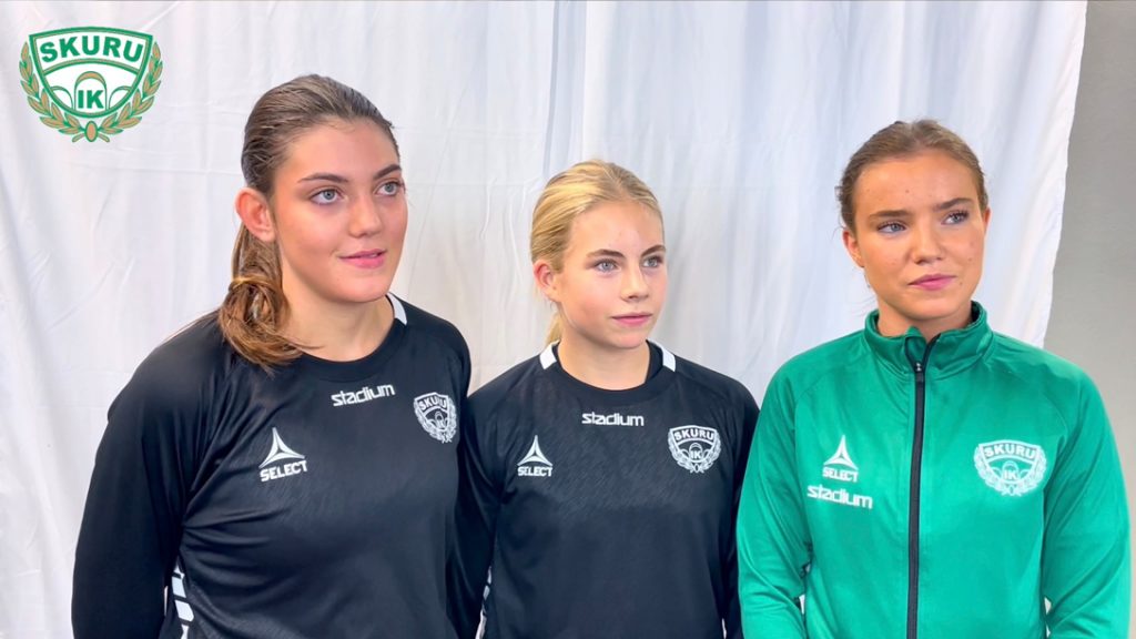 Matilda, Ida och Julia uttagna i U16-landslaget